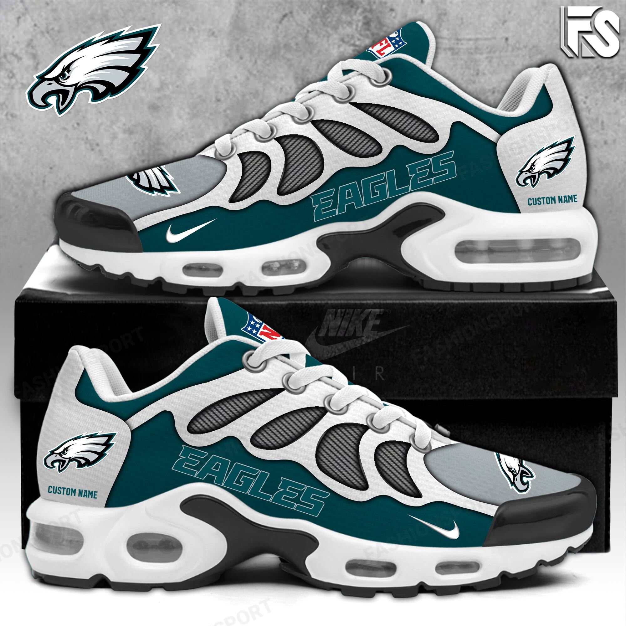 Special Edition Philadelphia Eagles Shoes 5 - NH25 – The Vivid Ink