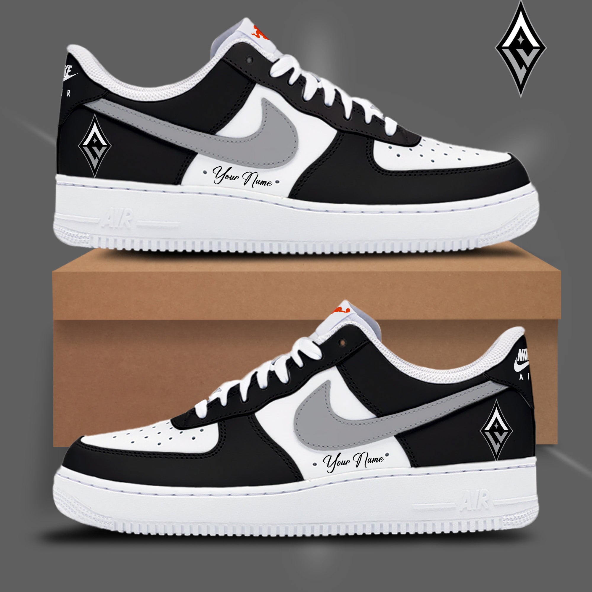 Las Vegas Aces Shoes Personalized AF1 Plus Sneakers 2025 - RD87 – The ...